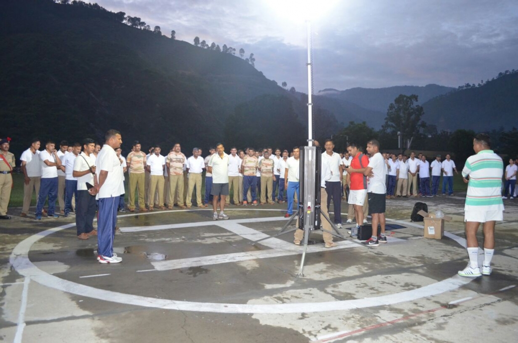 Exhaustive trial of Baselight by ITBP at Gauchar (Uttarakhand) – Medi ...
